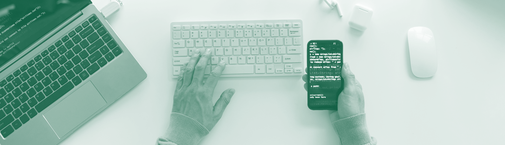 Website development using a Staging website